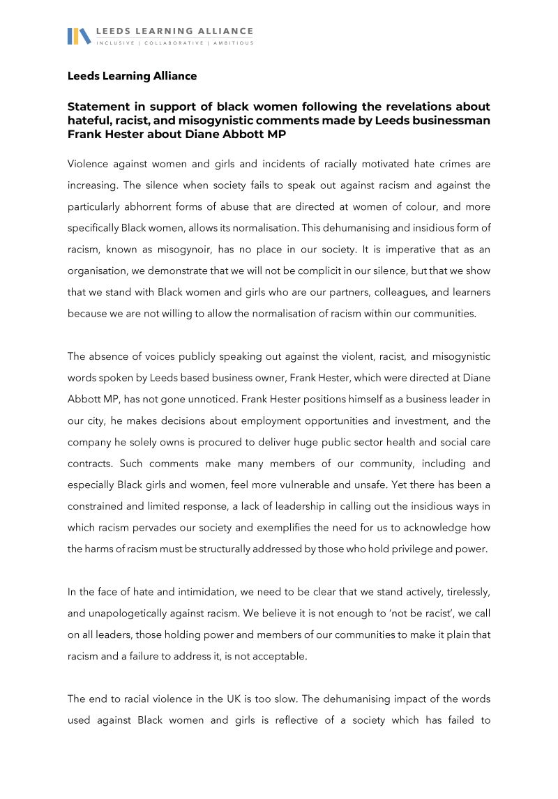 Events - Leeds Learning Alliance